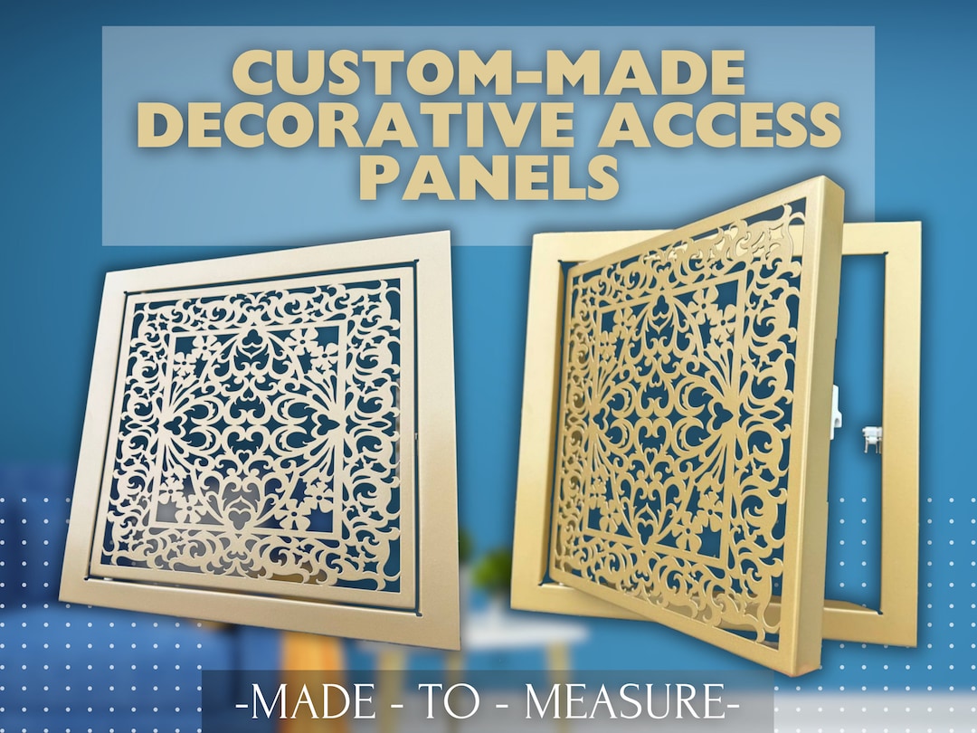 ANY SIZE and Shape Metal Access Panels With Hinges and Latches | Made ...
