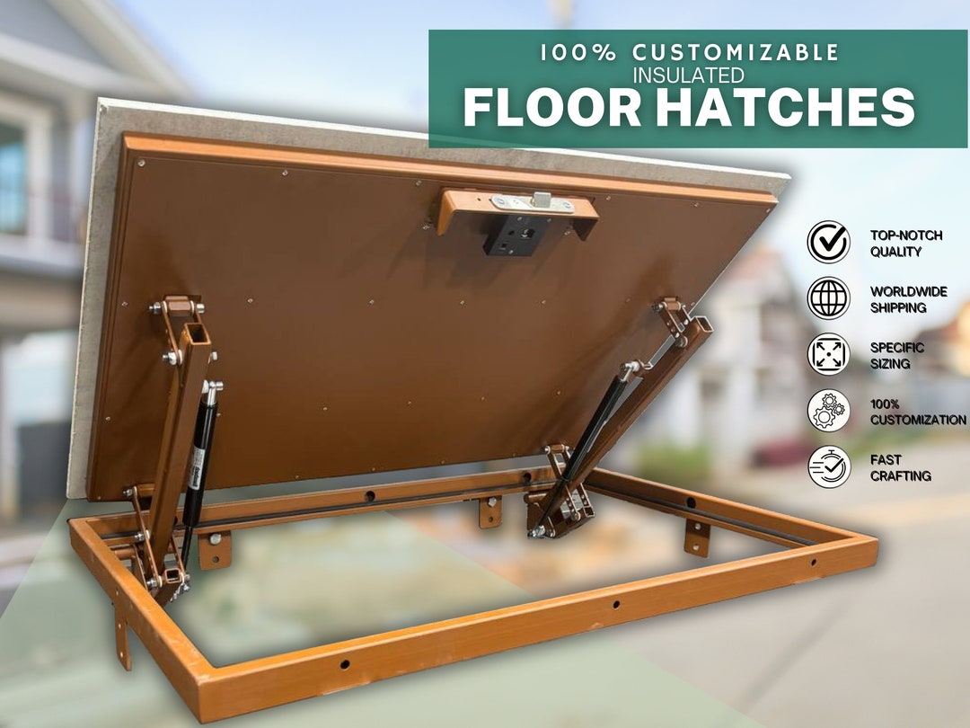 Bespoke Steel Floor Access Panel - Enforced Lifting Hinges System ...