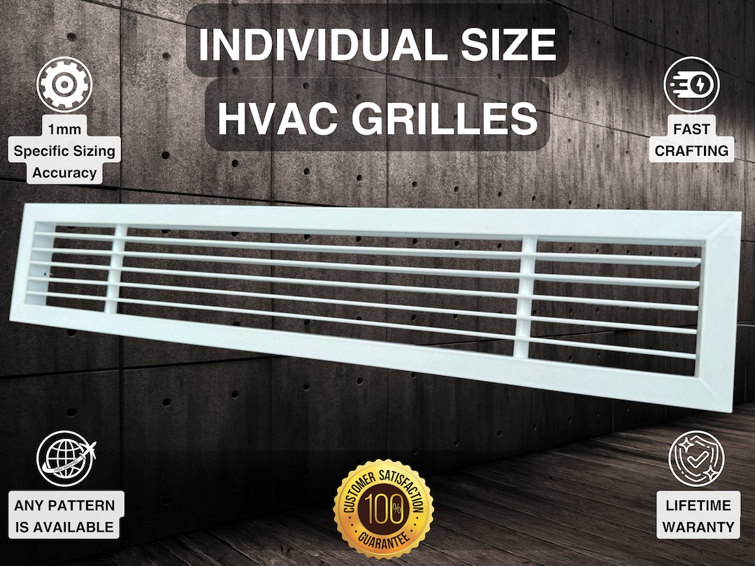 Custom Size HVAC Grilles, HVAC/R Systems, Air Registers, Vent Covers ...