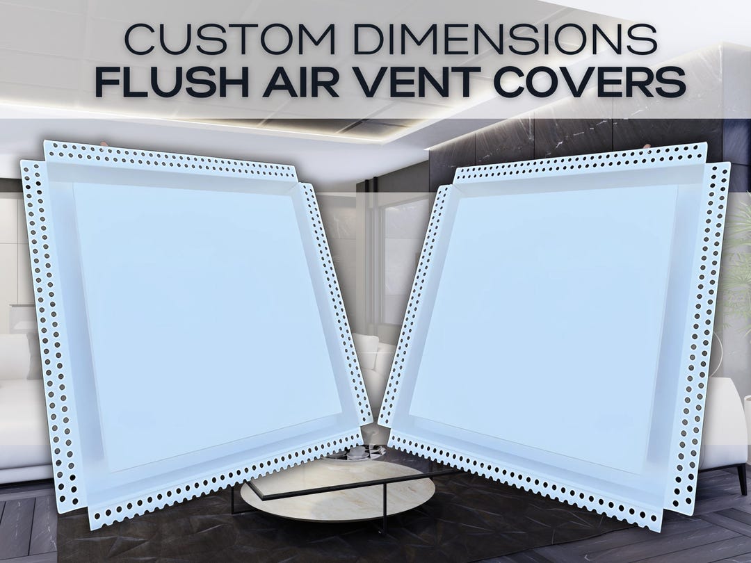 Frameless Drywall Flush Veny Covers, Bathroom / Ceiling / Walls Air ...