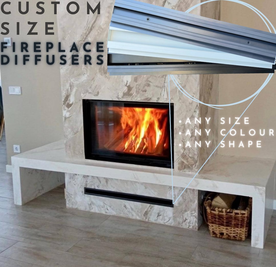 Custom Size Fireplace Diffusers for Hidden Installation | Decorative ...