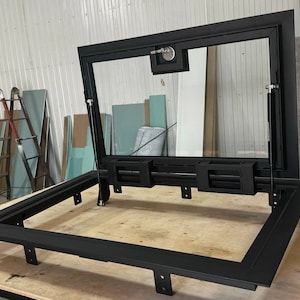 Made-to-order Bespoke Glass Floor Hatch - Unique Glass Floor Access ...