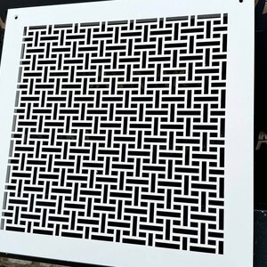 Custom-made Ventilation Grilles With Rear Flange, Bespoke Air Grilles ...