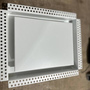 Frameless Drywall Return Grilles, Bathroom / Ceiling / Walls Air Grilles, Custom Wall Vent ...