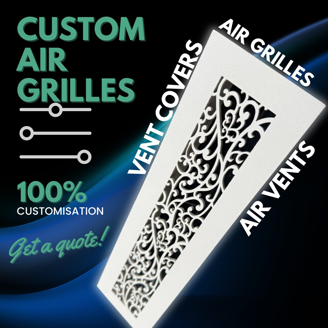 Custom-made Ventilation Grilles, Air Registers, Vent Covers, HVAC Air ...