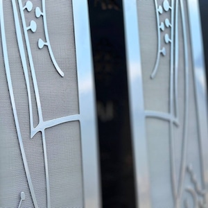 Custom-made Flat Steel Cabinet Screens With Stainless Steel Mesh ...