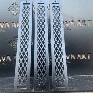 Personalized Flat Metal HVAC Registers - Custom Metal Air Diffusers - Customized Flat Air Vent ...