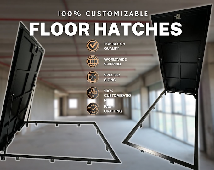Floor Hatch System for Basements and Cellars Custom Hatchway Cover ...