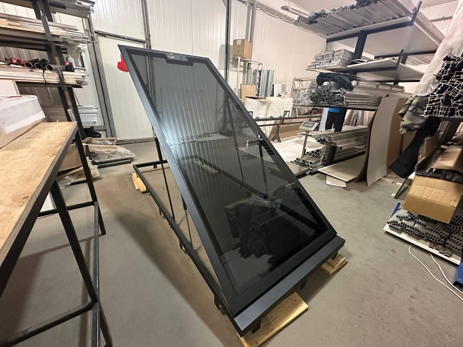 Made-to-order Bespoke Glass Floor Door With Key Lock System - Unique ...