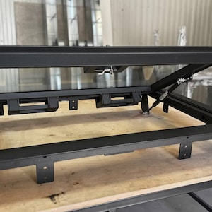 Made-to-order Bespoke Glass Floor Hatch - Unique Glass Floor Access ...