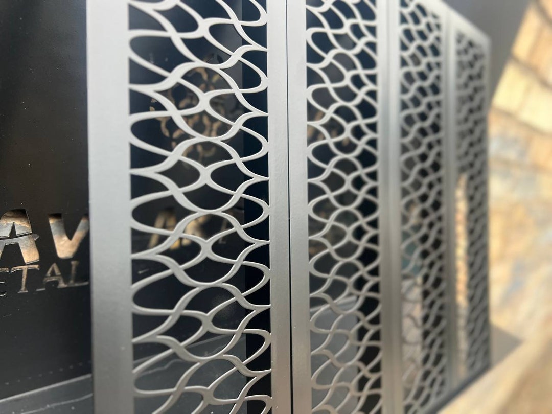 Customized Flat Air Vent Screens - Personalized Flat Metal HVAC Registers - Custom Metal HVAC ...