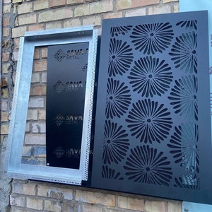 100% Customisable Floor Return Air Grille | Filter Box + 3 Mm Thick ...