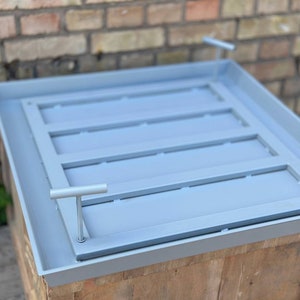 ANY SIZE & SHAPE Flush Mounted Floor Handy Hatches | Floor Access ...
