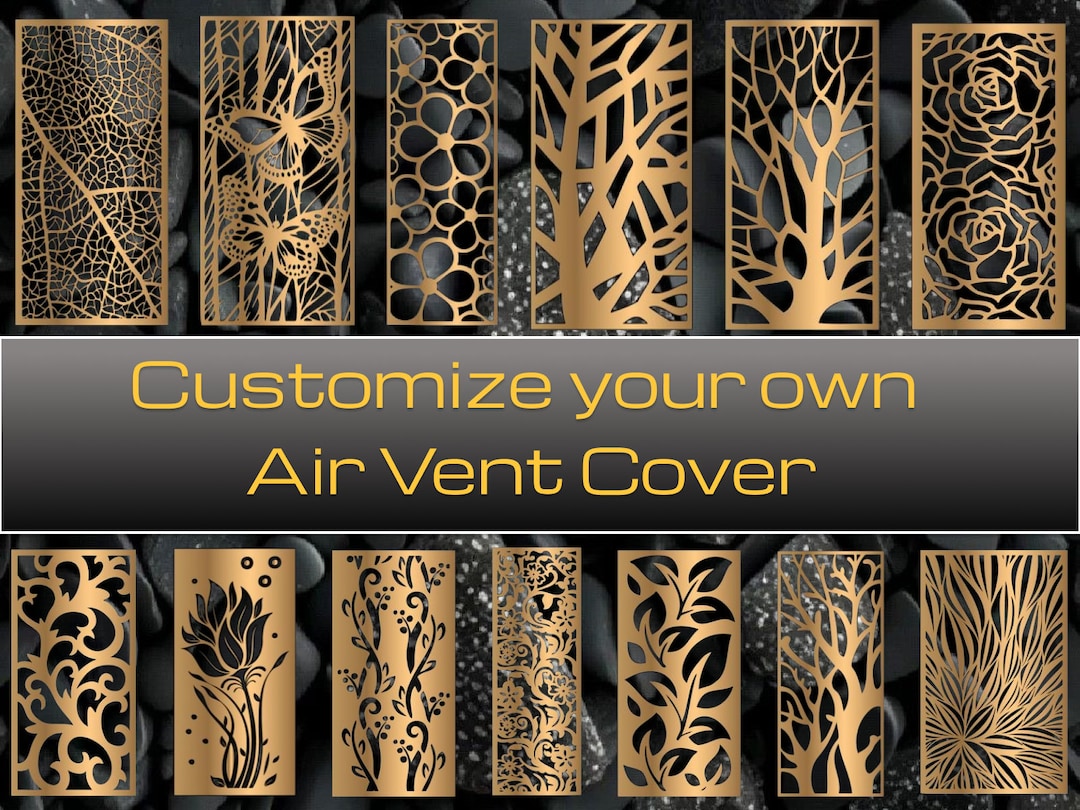 Fully Customised Size and Design Rear Mounting Custom Metal Ventilation ...