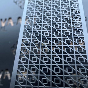 Handcrafted Metal Framed Air Flow Grilles - Custom Metal Framed HVAC ...