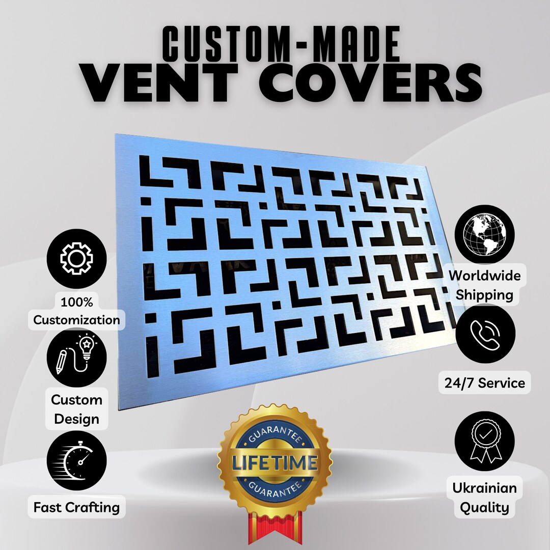 Individual Size & Design Stainless Steel Ventilation Grilles, Air ...