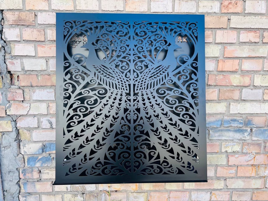 Made-to-order Metal Flat Cabinet Screens - Handcrafted Metal Flat Air ...