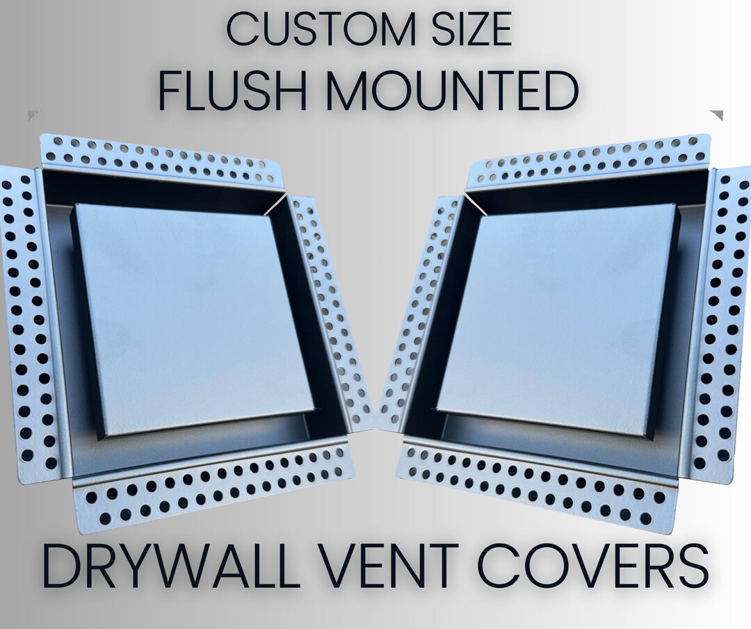 Frameless Drywall Return Grilles, Bathroom / Ceiling / Walls Air ...
