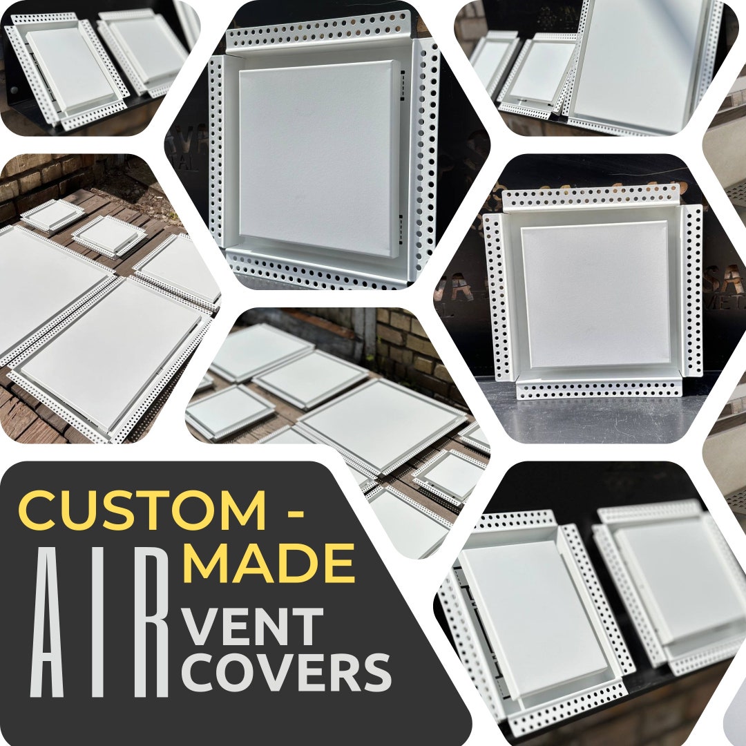 Frameless Drywall Return Grilles, Bathroom / Ceiling / Walls Air ...