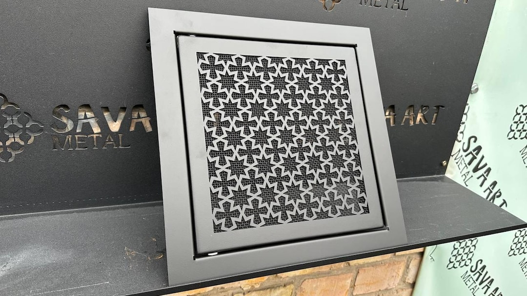 ANY SIZE | Decorative Metal Access Panels | Totally Customizable | Any ...