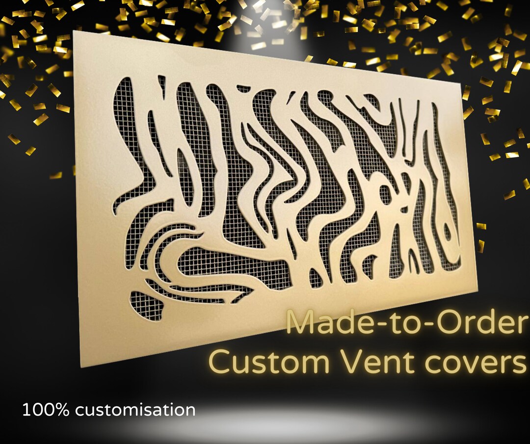 Custom Flat Air Flow Panels - Customized Flat Air Vent Screens - Custom ...