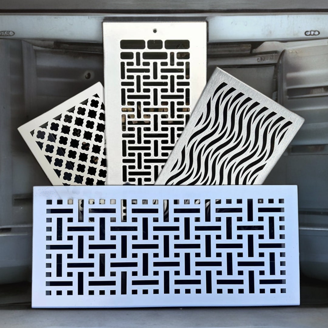 Custom-made Ventilation Grilles With Rear Flange, Bespoke Air Grilles ...