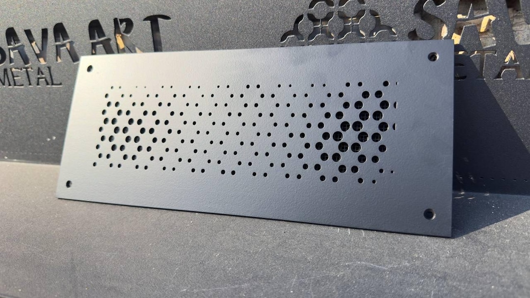 Custom Design and Size Bespoke Metal Air Vent Covers - Personalized ...
