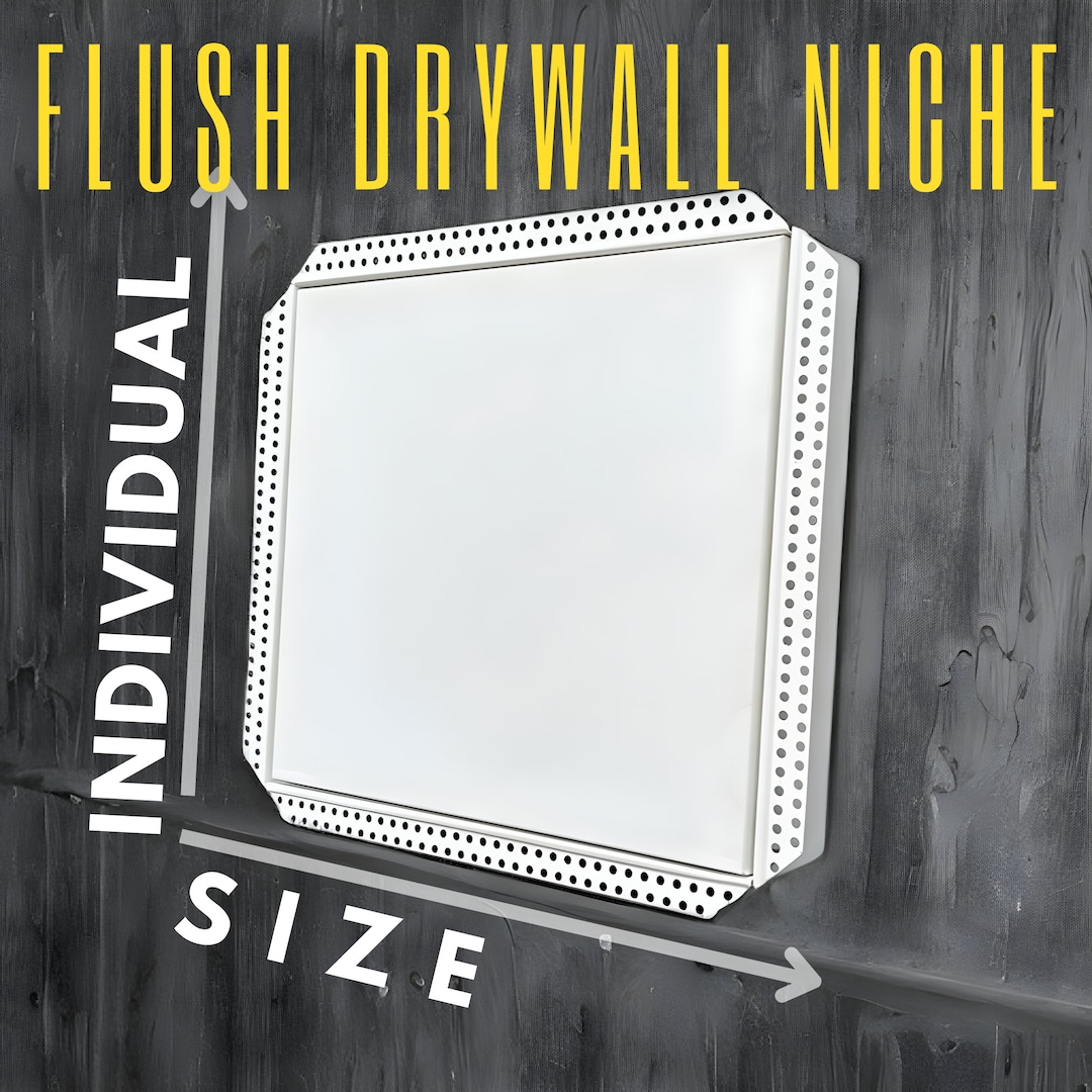 Custom-made Drywall Flush Mounted Niche, No-see Drywall Access Panel ...