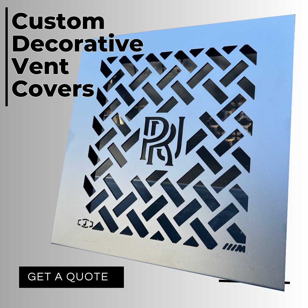 Custom-made Flat Ventilation Grilles, Bespoke Air Registers ...