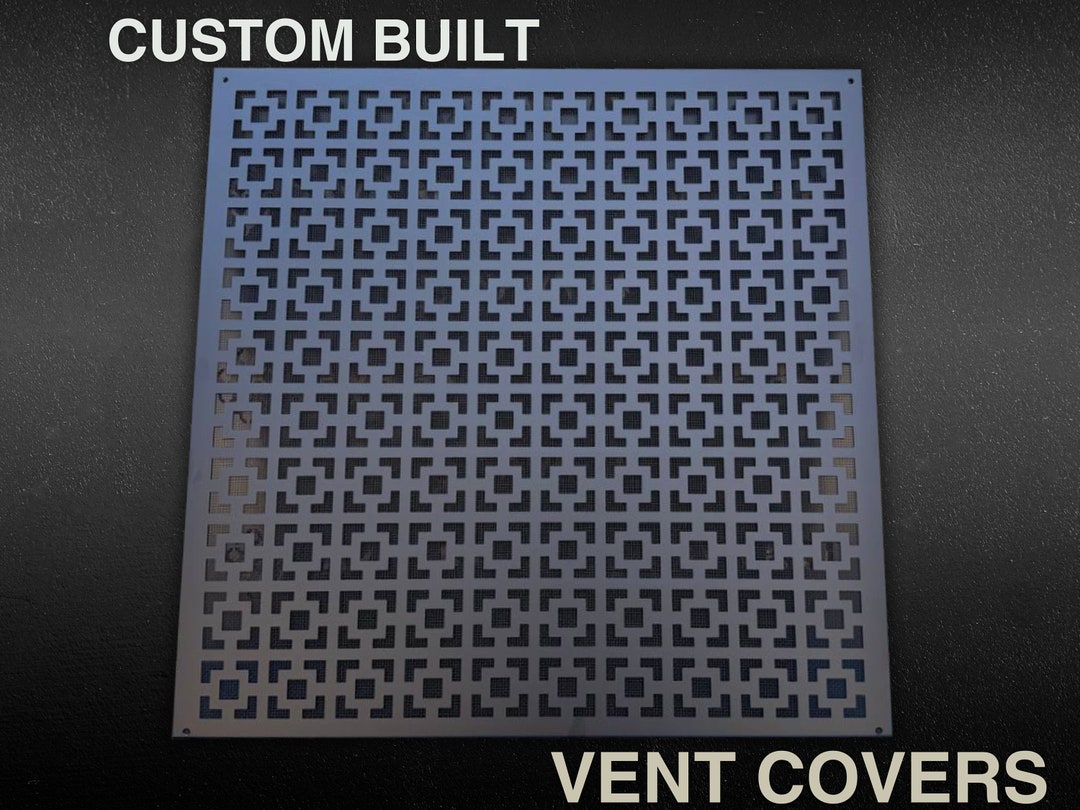 Fully Personalized Metal Air Ventilation Grilles - Bespoke Metal Vent ...