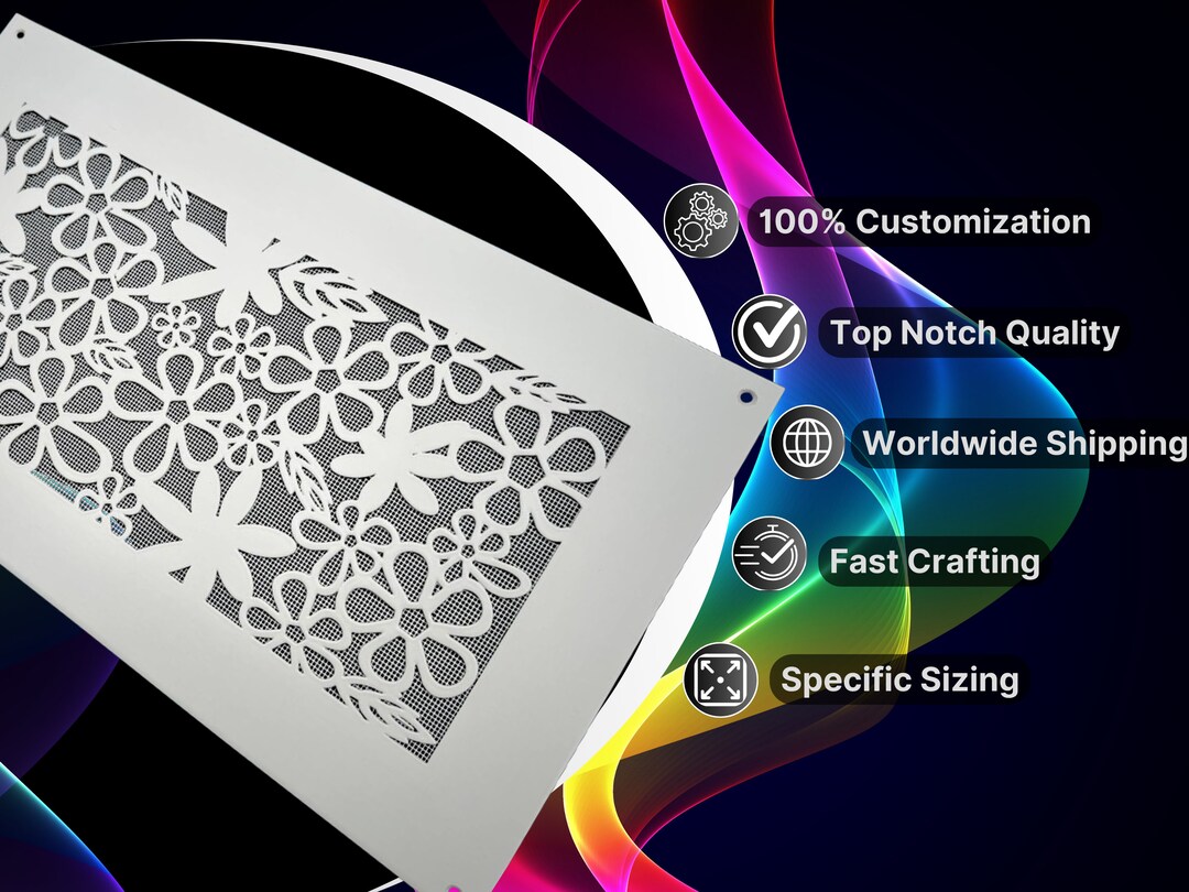 Unique Metal Framed Air Passage Panels - Personalized Metal Air ...