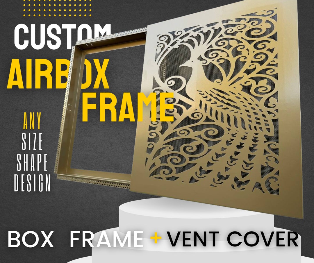 100% Customisable Floor Return Air Grille | Filter Box + 3 Mm Thick ...