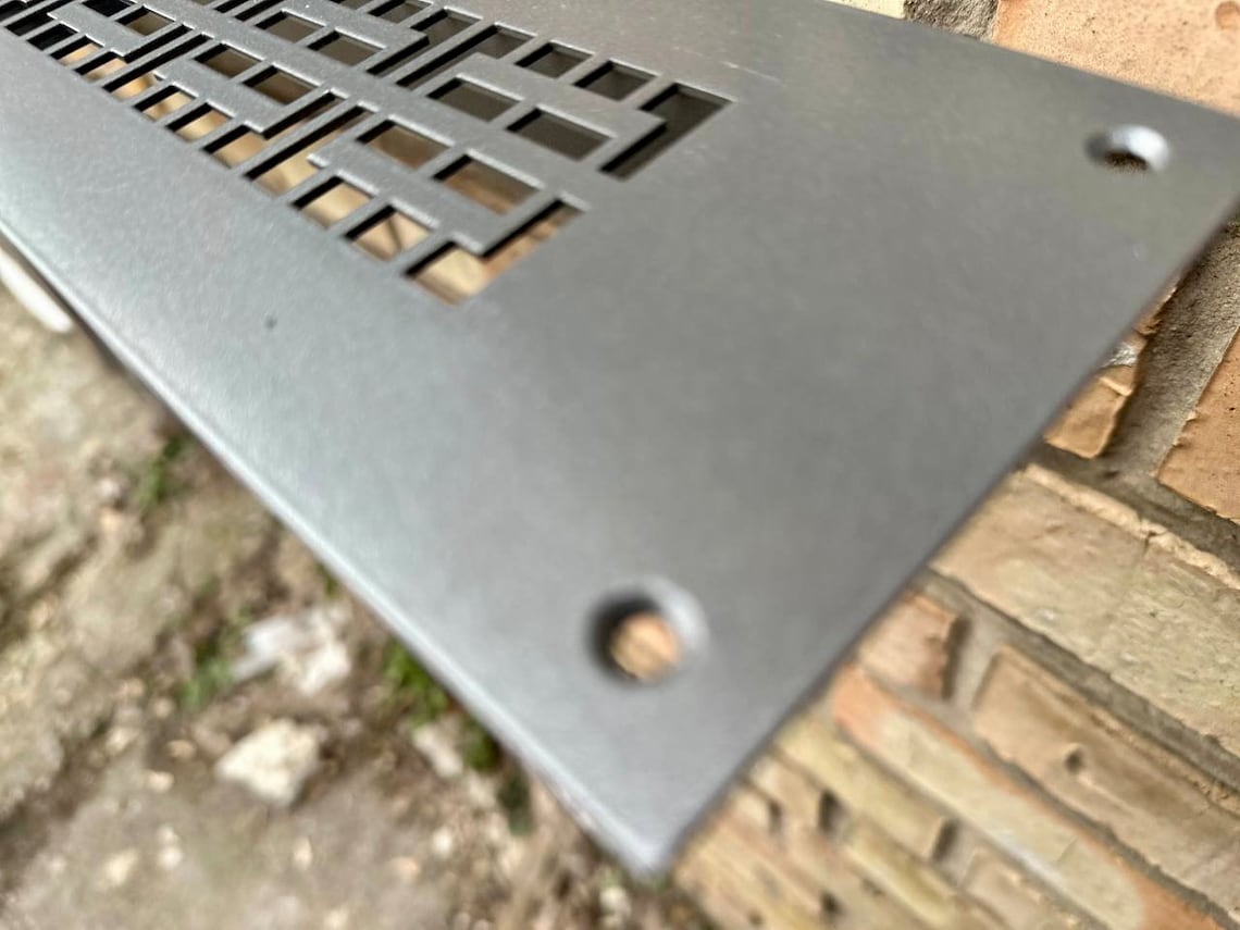 Artisan Metal Air Diffusers - Custom Flat Air Flow Panels - Handcrafted ...