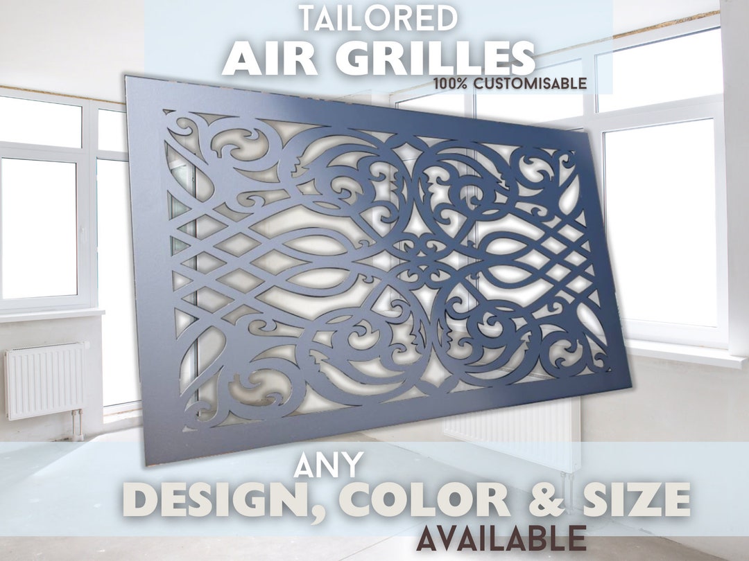 Rear Flange Tailored Air Vent Covers With Back Frame - Choose Your ...