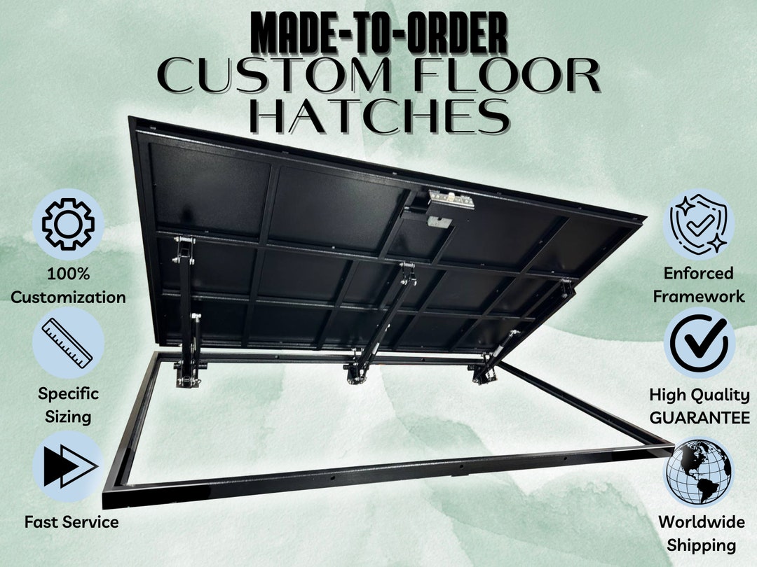 Made-to-measure Bespoke Steel Floor Hatch - Custom Fit for Any ...