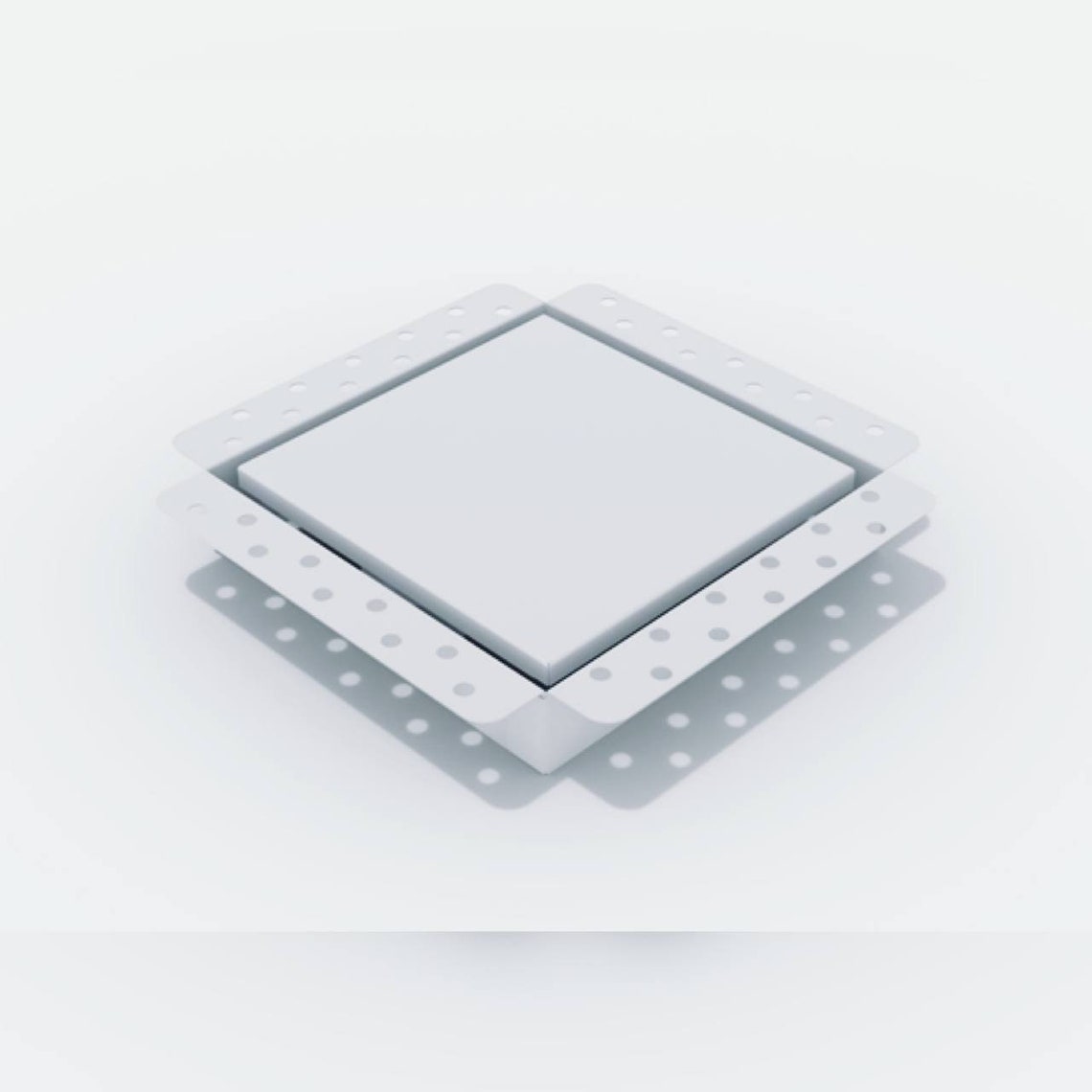 Frameless Drywall Return Grilles, Bathroom / Ceiling / Walls Air ...