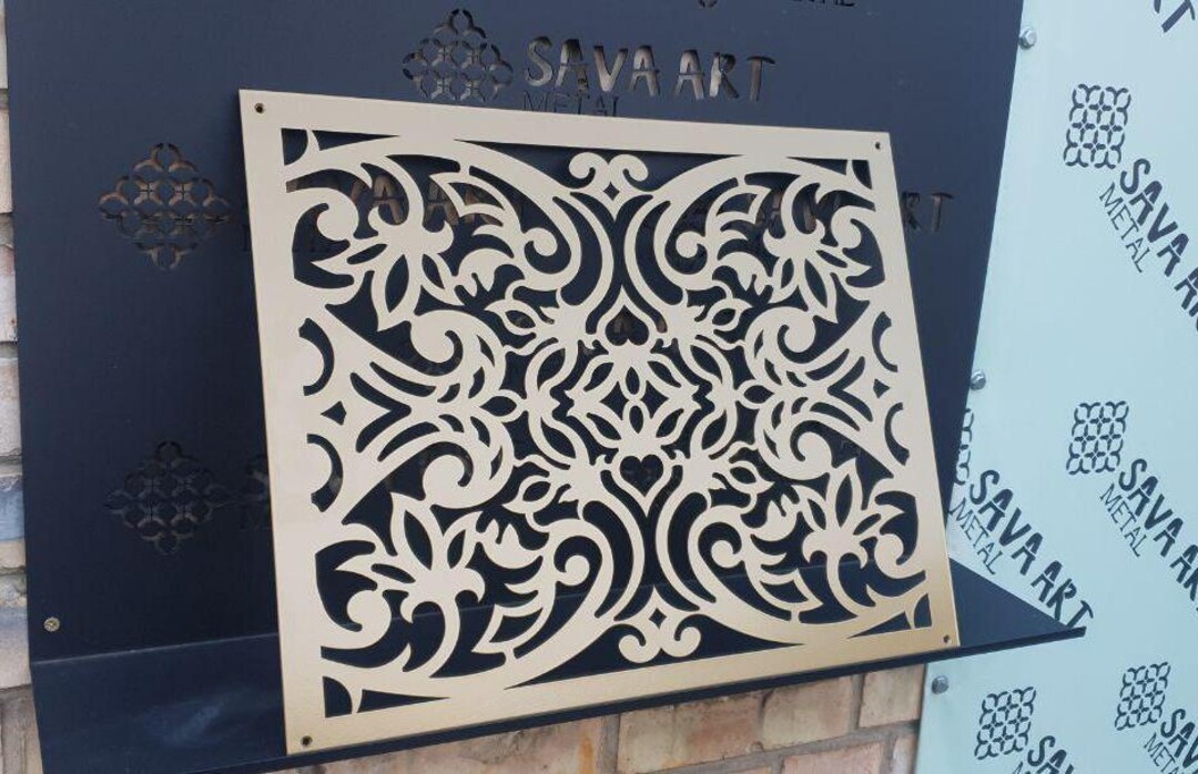 Custom Metal Flat Ventilation Covers - Create Your Own Design - 100% ...