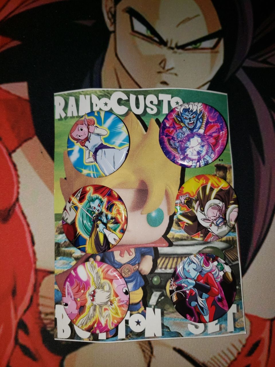 Dragonball Buttons - Etsy