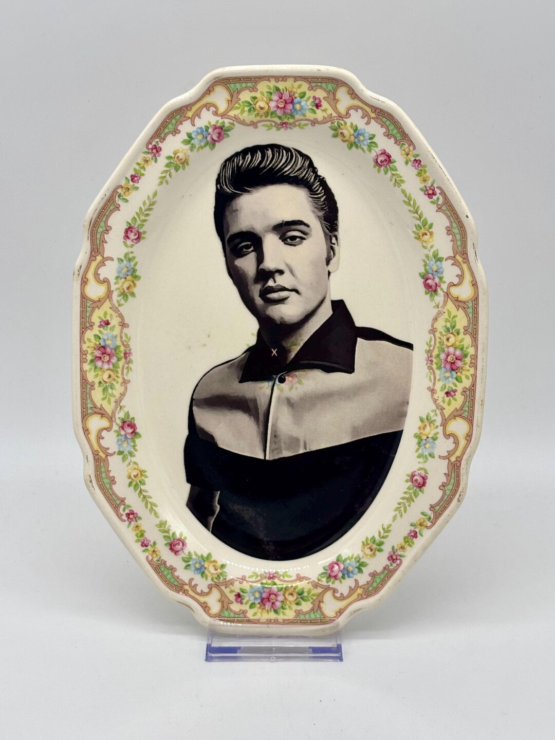 Elvis Presley Repurposed Small Vintage Serving Platter - Etsy