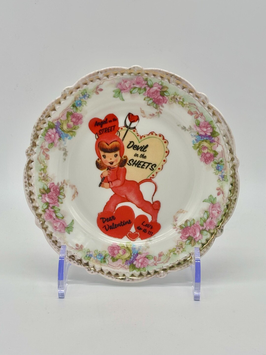 Upcycled Love China - Devil in the Sheets - Etsy