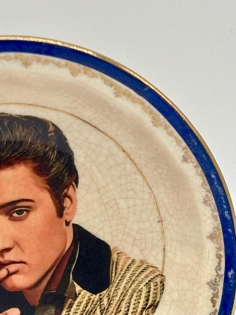 Elvis Presley Repurposed Vintage Catch All Dish - Etsy