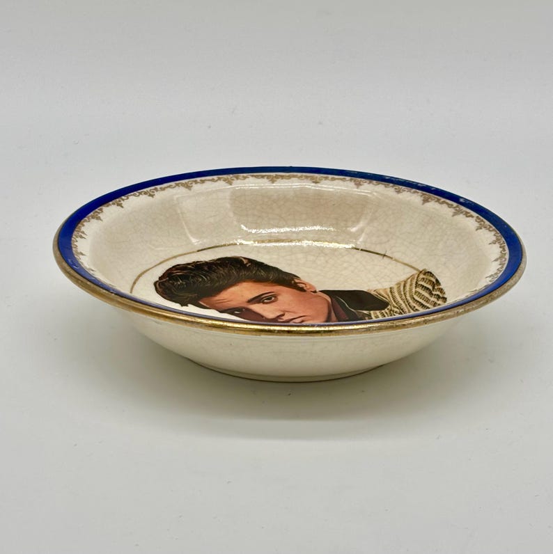 Elvis Presley Repurposed Vintage Catch All Dish - Etsy