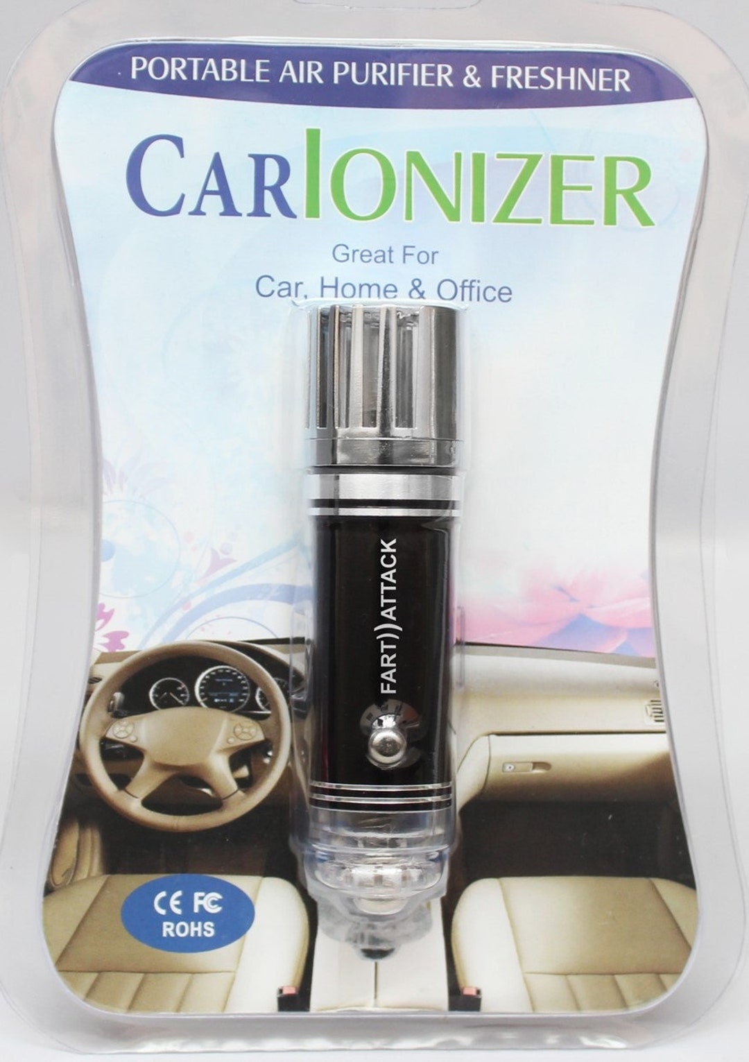 Car Air Purifier, Funny Car Gift Idea, Fart Attack Air Purifier, Air ...