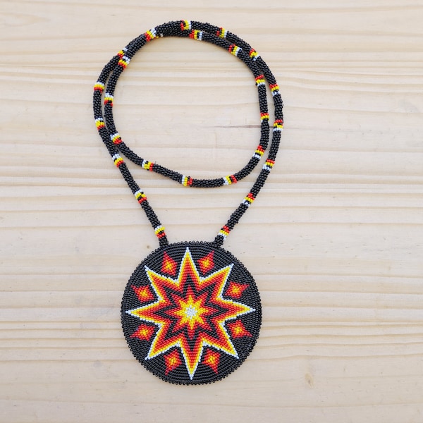Beaded Medallion Native - Etsy