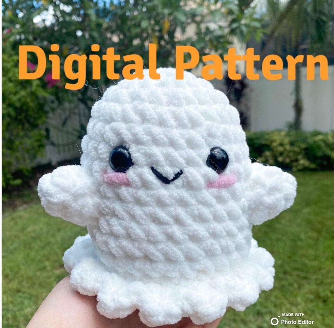 Crochet Ghost Crochet PATTERN - Etsy