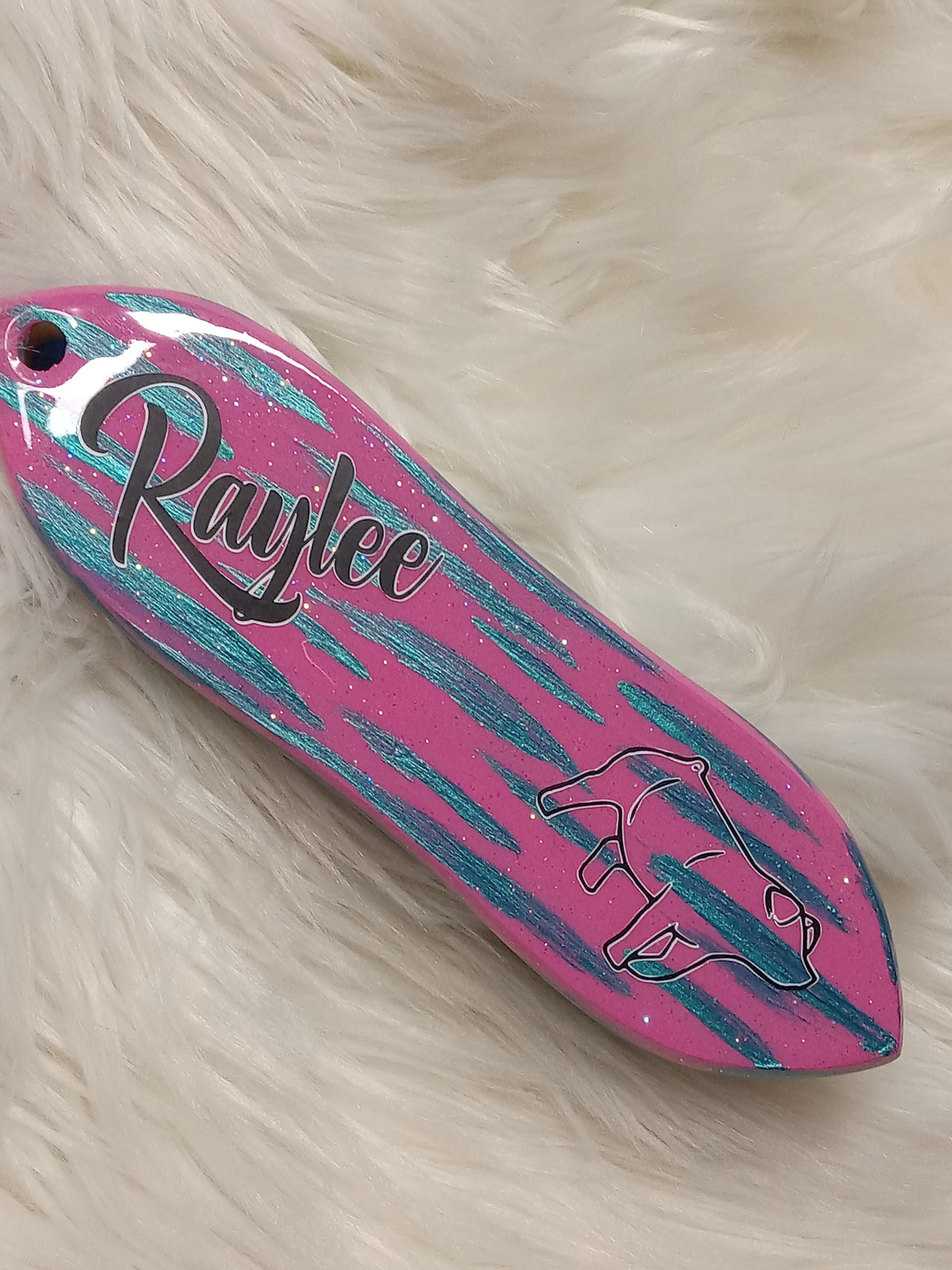 Custom Pig Brush, Hand Painted Livestock Sprayer and Matching Brush ...