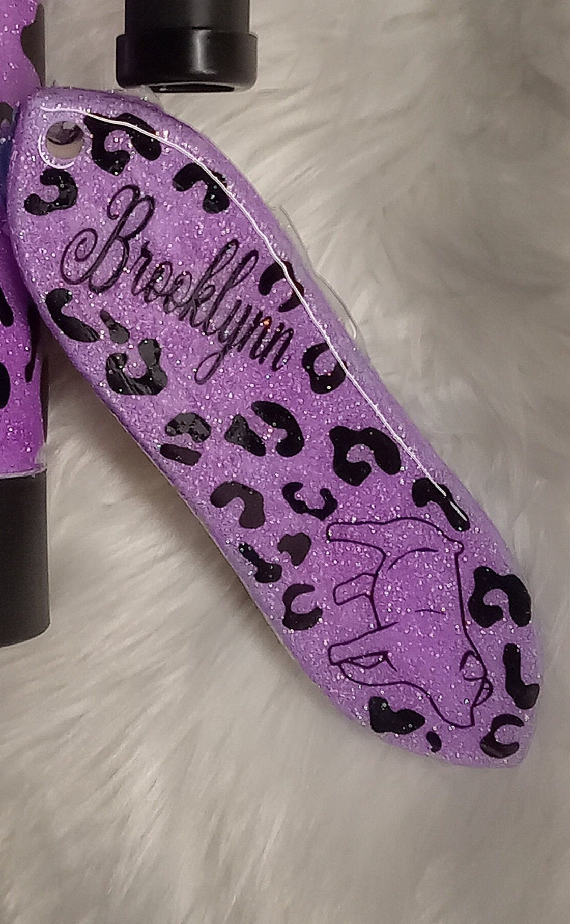 Custom Pig Brush, Hand Painted Livestock Sprayer and Matching Brush ...