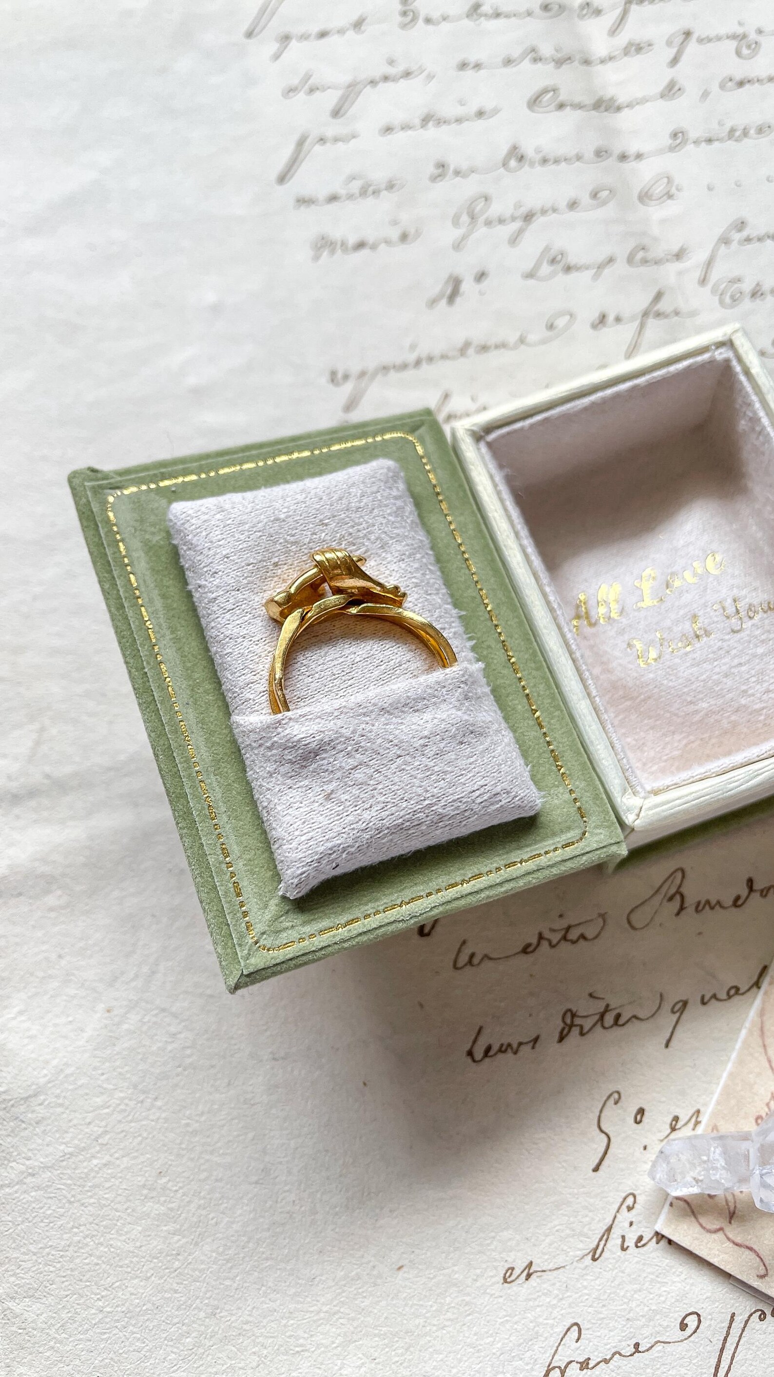 Vintage Book Ring Box Gift Box Book Shaped Proposal Ring Box Engagement ...