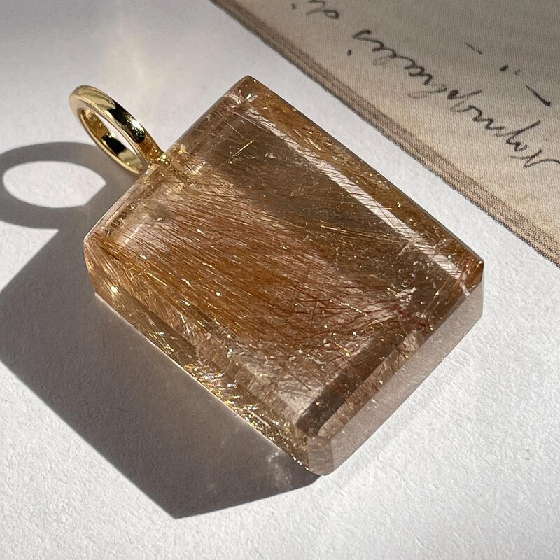 Golden Rutilated Quartz - Etsy