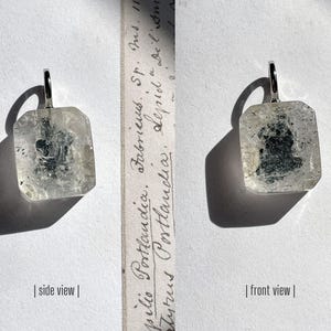 Mica Inclusion Quartz Pendant Quartz Mica Black Mica Inclusion Quartz ...